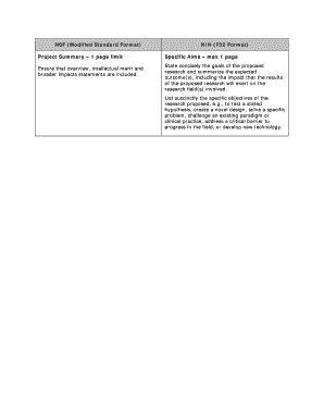 Fillable Online NSF (Modified Standard Format) Fax Email Print - pdfFiller