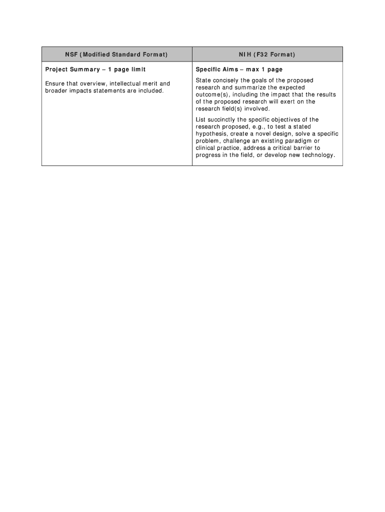 Fillable Online NSF (Modified Standard Format) Fax Email Print - pdfFiller