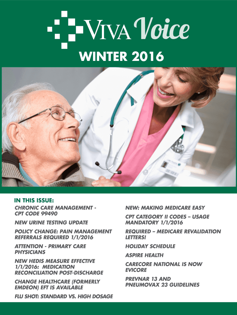 Fillable Online CHRONIC CARE MANAGEMENT CPT CODE 99490 Fax Email Print ...