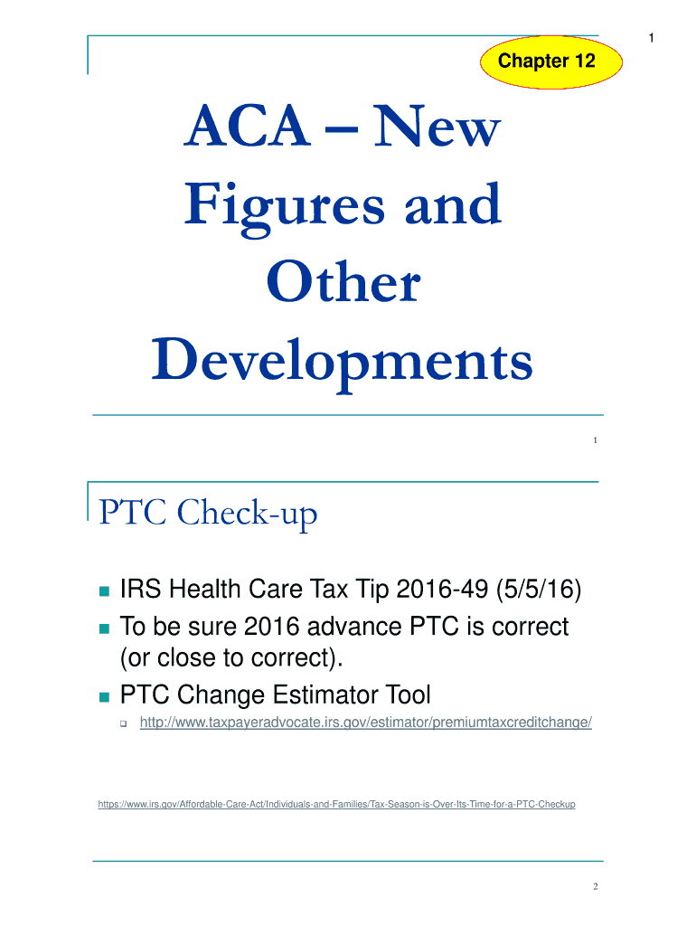 Fillable Online ACA New Fax Email Print - pdfFiller