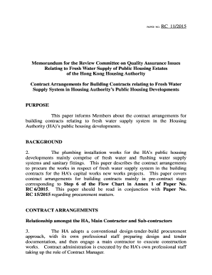 Fillable Online Memorandum for the Review Committee on Quality ...