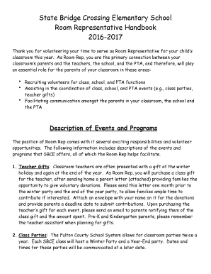 Fillable Online State Bridge Crossing Elementary School Fax Email Print ...