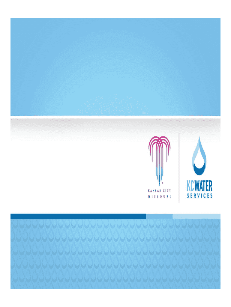 Fillable Online KC Water Cost of Service Fax Email Print - pdfFiller