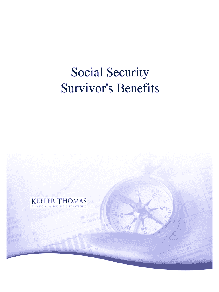 Fillable Online Survivor's Benefits Fax Email Print - pdfFiller