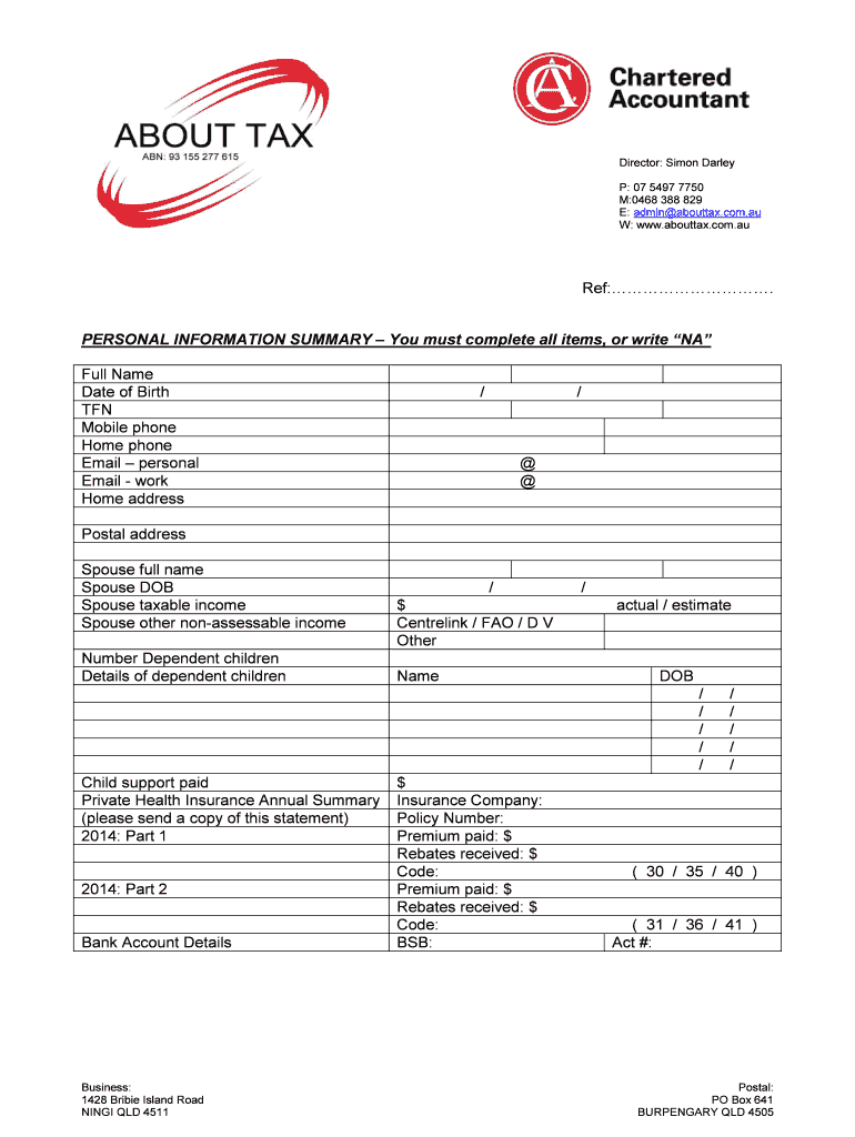 Fillable Online Director: Simon Darley Fax Email Print - pdfFiller