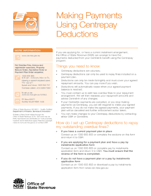 Fillable Online Using Centrepay Fax Email Print - pdfFiller