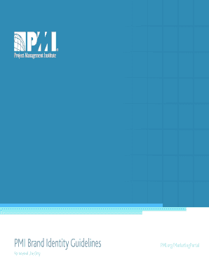 Fillable Online PMI Brand Identity Guidelines Fax Email Print - pdfFiller