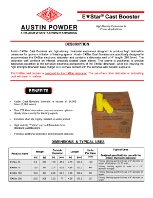 Fillable Online EStar Cast Booster Fax Email Print - pdfFiller
