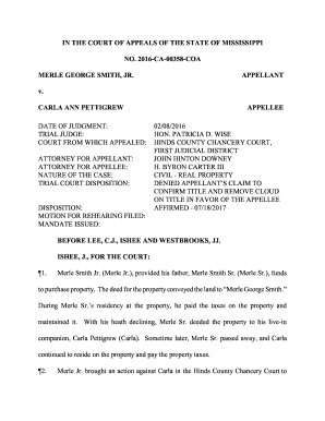 Fillable Online MERLE GEORGE SMITH, JR Fax Email Print - pdfFiller