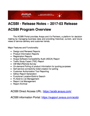 Fillable Online ACSBI Program Overview Fax Email Print - pdfFiller