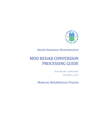 Fillable Online MOD REHAB CONVERSION Fax Email Print - pdfFiller
