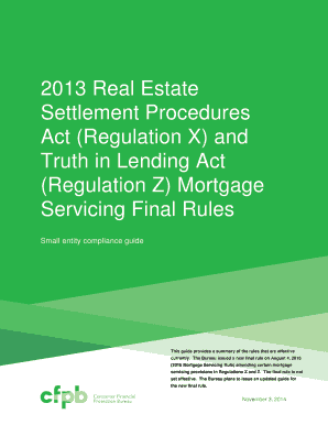Fillable Online (Regulation Z) Mortgage Fax Email Print - pdfFiller