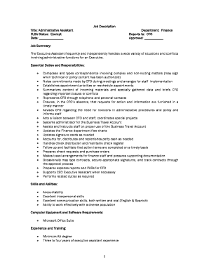 Fillable Online Reports to: CFO Fax Email Print - pdfFiller