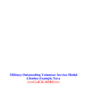 Fillable Online Military Outstanding Volunteer Service Fax Email Print ...