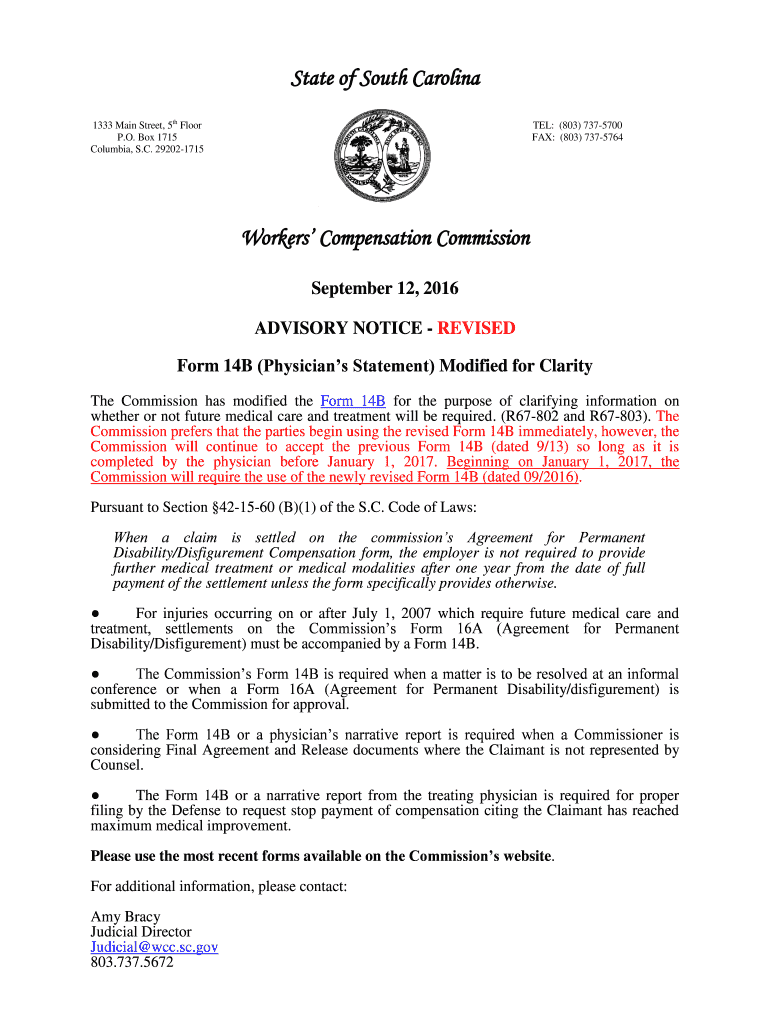 Fillable Online PD - South Carolina Workers' Compensation Commission ...