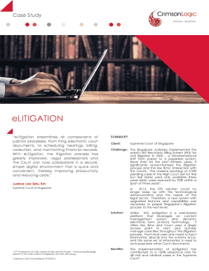 Fillable Online eLitigation streamlines all components of Fax Email ...