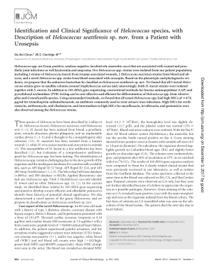 Fillable Online jcm asm Identification and Clinical Significance of ...