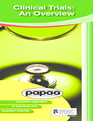 Fillable Online Clinical Trials: Fax Email Print - pdfFiller