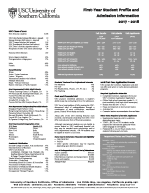 Fillable Online First-Year Student Profile and Fax Email Print - pdfFiller
