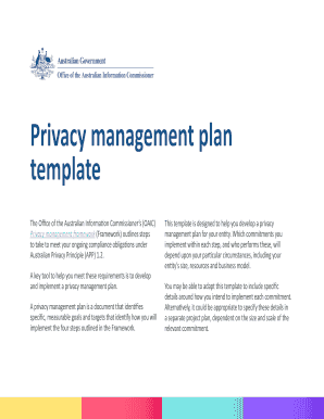 Fillable Online The Office of the Australian Information Commissioners ...