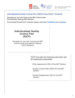 Fillable Online iqcp template Fax Email Print - pdfFiller