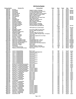 Fillable Online CAD Drawing Register Fax Email Print - pdfFiller