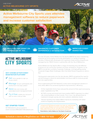 Fillable Online Active Melbourne city sports Fax Email Print - pdfFiller