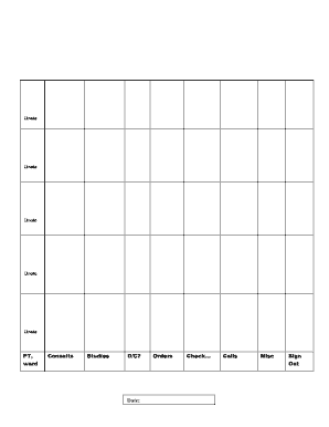 Printable med fools scut sheets - Edit, Fill Out & Download Hot Forms ...