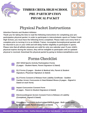 Fillable Online Physical Packet Instructions Fax Email Print - pdfFiller