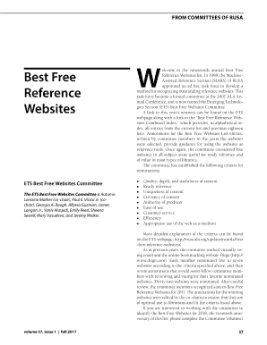 Fillable Online Reference Websites list Fax Email Print - pdfFiller