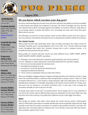 Fillable Online Pug Press Fax Email Print - pdfFiller