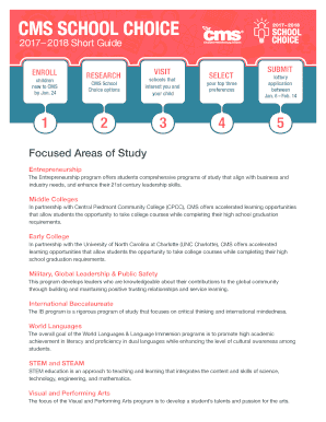 Fillable Online CMS SCHOOL CHOICE Fax Email Print - pdfFiller