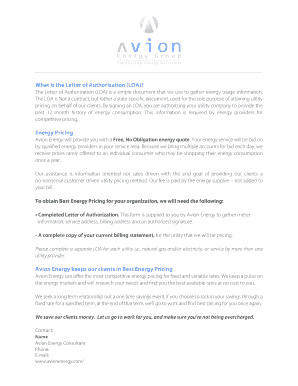 Fillable Online What is the Letter of Authorization (LOA) Fax Email ...