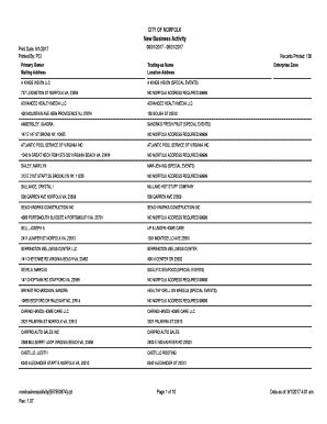 Fillable Online New Business Activity Fax Email Print - pdfFiller