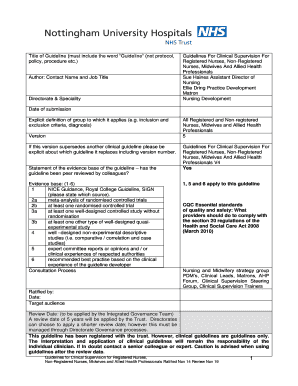 Fillable Online Pharmacy Drug Guidelines Folder - Nottingham University ...