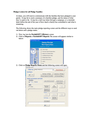 Fillable Online Pledges Letters for all Pledge Families Fax Email Print ...