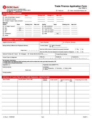 Fillable Online Trade Finance Application Form Fax Email Print - pdfFiller