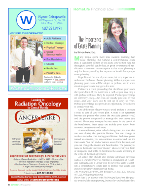 Fillable Online HomeLife Financial Law Fax Email Print - pdfFiller