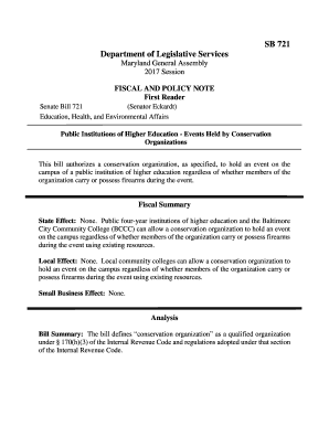 Fillable Online SB 721 Fax Email Print - pdfFiller