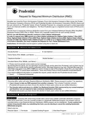 Fillable Online Annuities are issued by Pruco Life Insurance Company ...