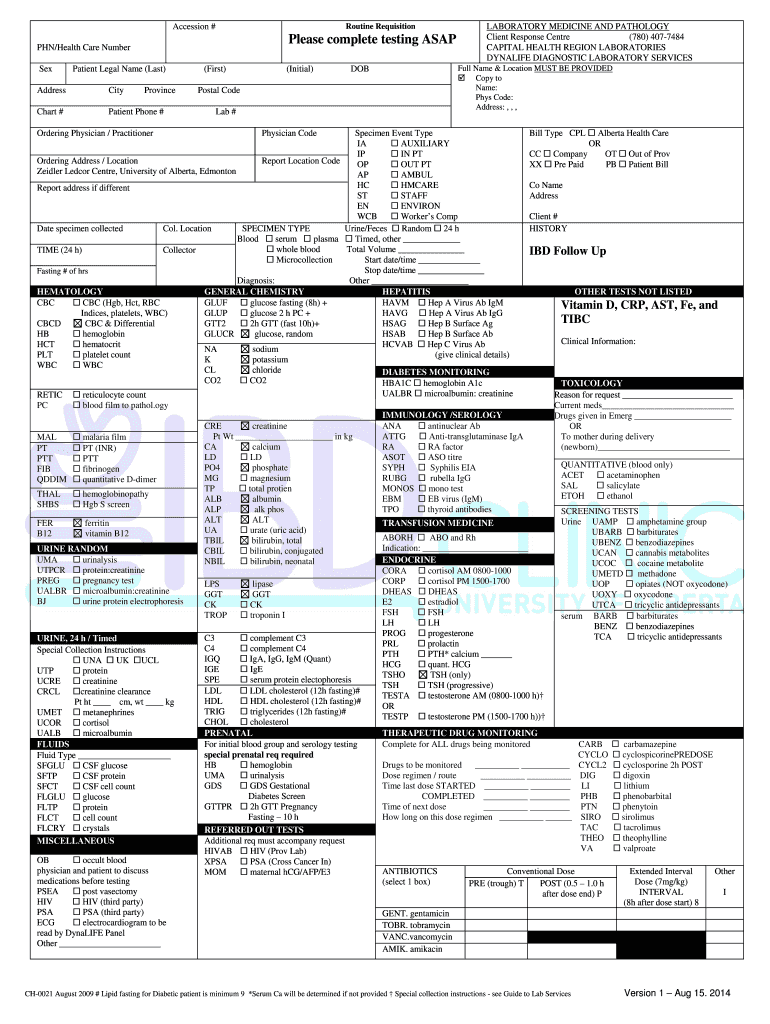 Fillable Online Routine Requisition Fax Email Print - pdfFiller