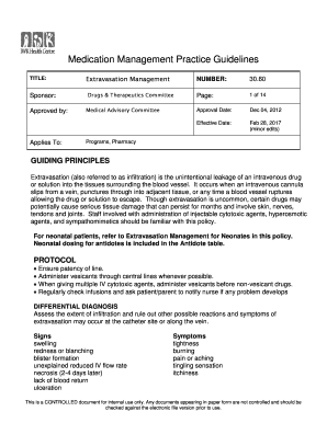 Fillable Online Medication Management Practice Guidelines Fax Email ...