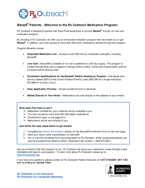Fillable Online medication program Fax Email Print - pdfFiller