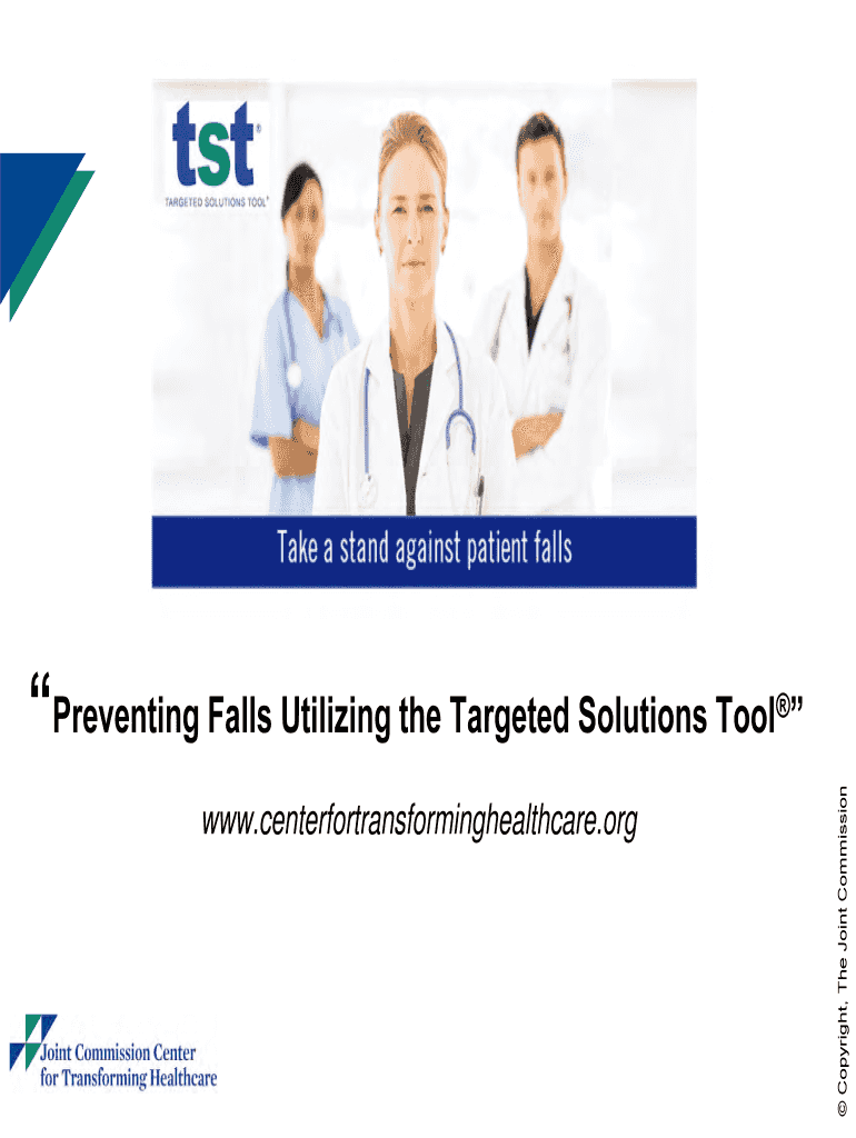 Fillable Online Preventing Falls Utilizing the Targeted Solutions Tool ...