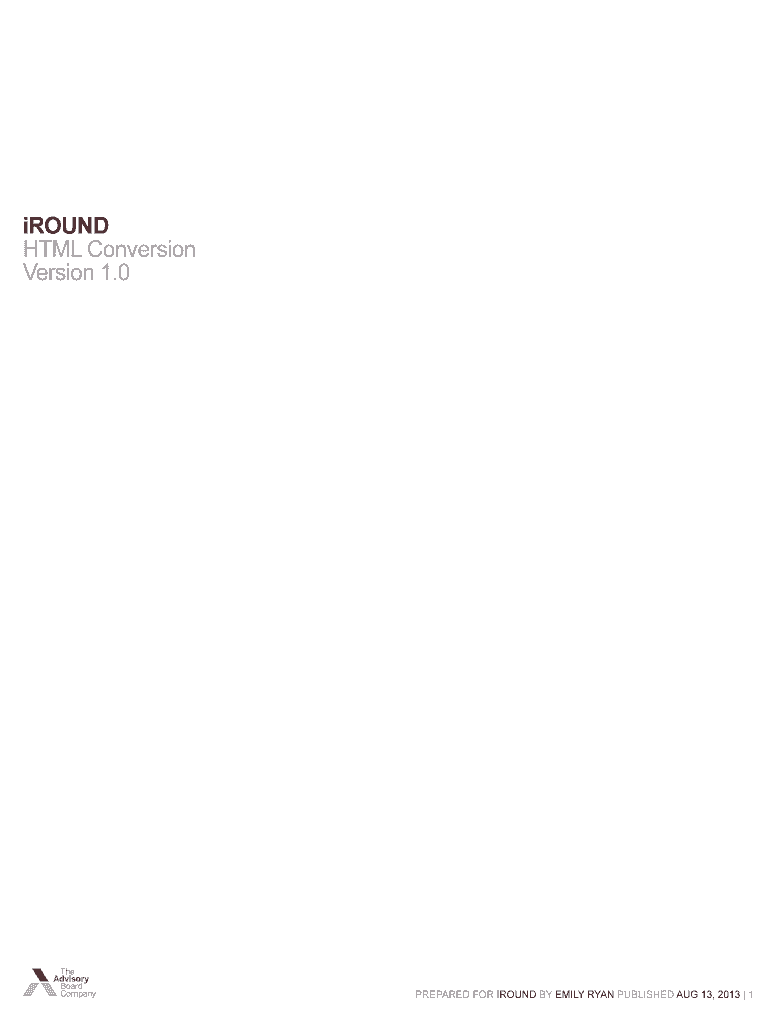 Fillable Online HTML Conversion Fax Email Print - pdfFiller