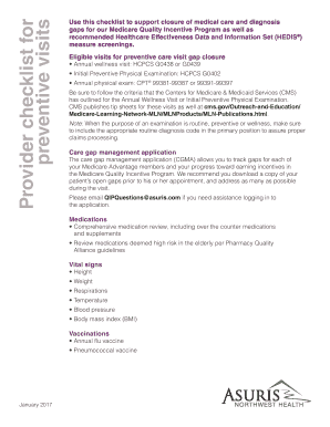 Fillable Online Provider checklist for Fax Email Print - pdfFiller