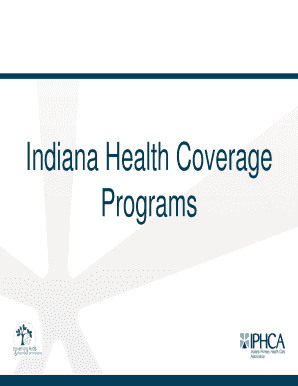 Fillable Online Indiana Health Coverage Fax Email Print - pdfFiller