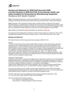 Background Statement for SEMI Draft Document 5556 - downloads semi Doc ...
