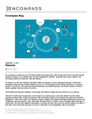 Fillable Online Encompass Blog Fax Email Print - pdfFiller