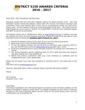 Attached, please find the 2016-2017 Awards Criteria for Rotary District ...